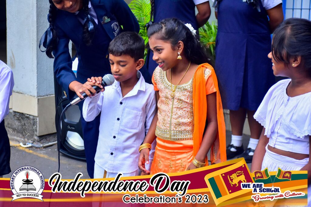Independence Day Celebrations 2023 | Rotary International School